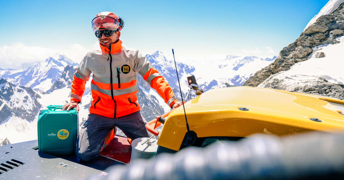 Top performance on mount Titlis | MOTOREX
