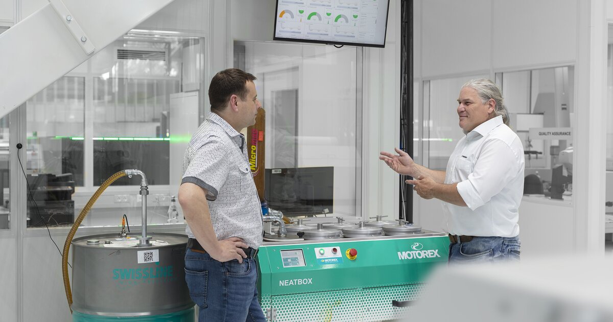 How revolutionary cutting oil management works | MOTOREX