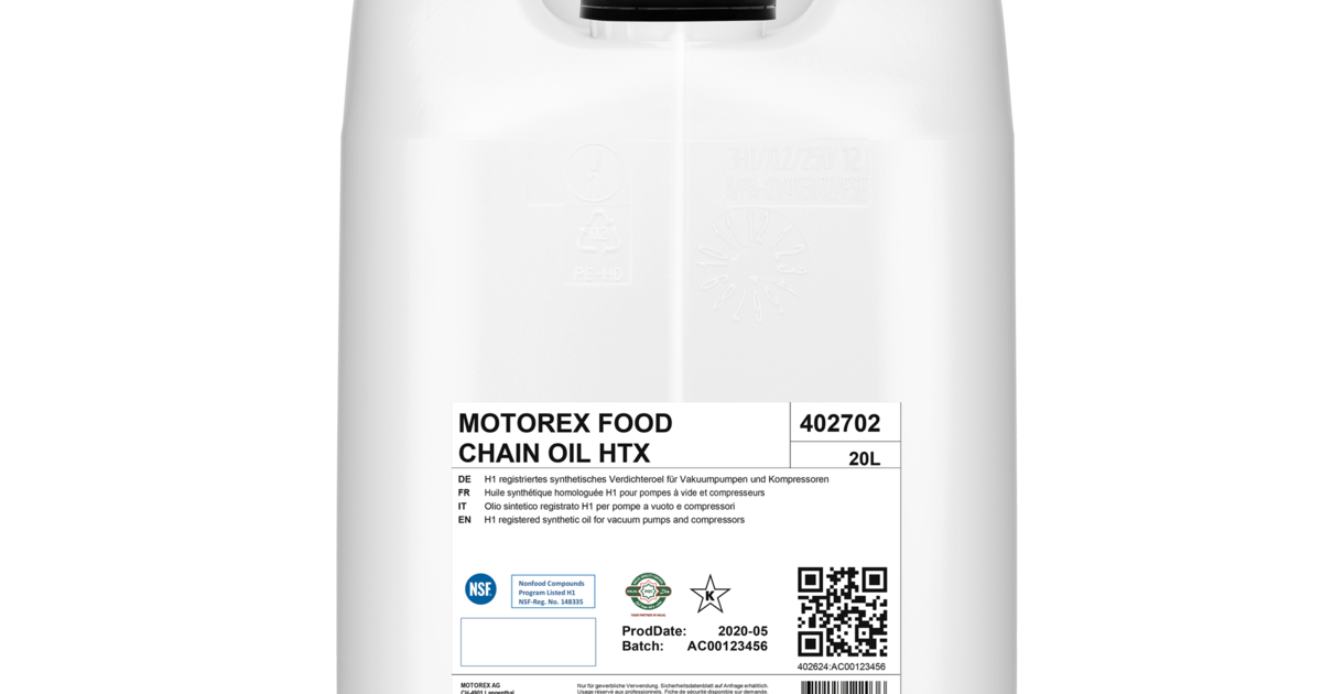 FOOD CHAIN OIL HTX - FOOD LINE | MOTOREX